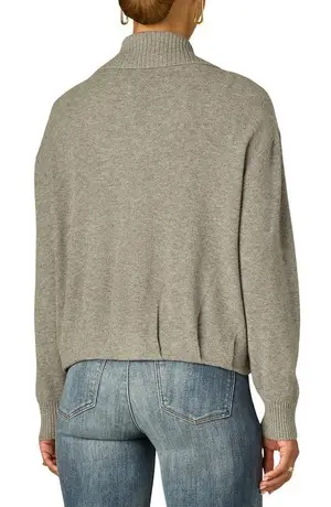 Wit & Wisdom Collared Snap Front Cardigan - Grey