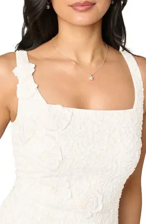 Adrianna Papell Embellished Sheath Dress