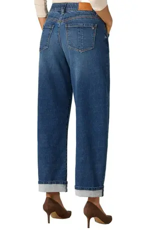 Wit & Wisdom High Waist Straight Leg Jeans