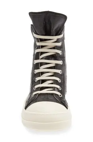 Rick Owens Sneaks High Top Sneaker