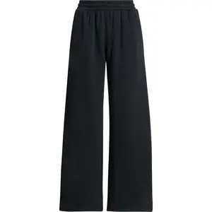 Bp. Low Rise Wide Leg Sweatpants Black Jet
