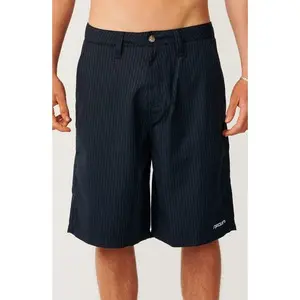 Rip Curl Archive Pinstriped Relaxed Fit Shorts - Dark Navy