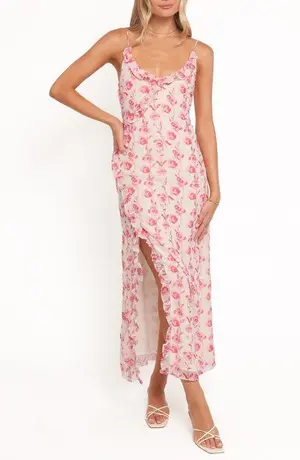 PETAL & PUP Charli Maxi Dress - Pink Floral