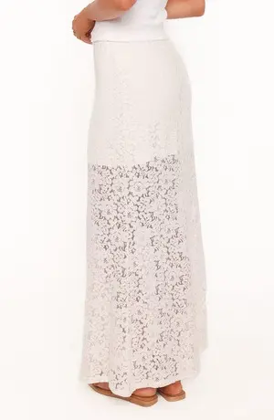 PETAL & PUP Cassie Lace Maxi Skirt