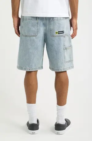 Rip Curl Carpenter Denim Shorts - Washed Blue