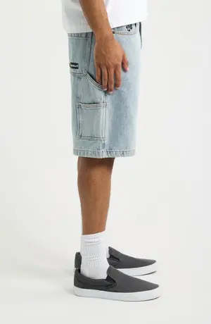 Rip Curl Carpenter Denim Shorts - Washed Blue