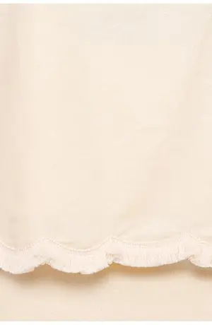 PETAL & PUP Venate Scalloped Skirt Set