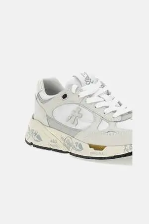 Premiata Mased Sneakers With Suede Inserts