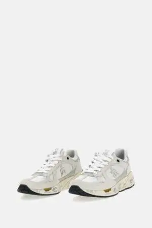 Premiata Mased Sneakers With Suede Inserts