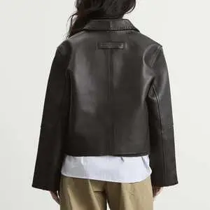 SAMSØE SAMSØE Salylo Leather Jacket