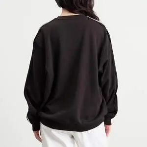 Adidas Lace 3 Stripe Crew Sweatshirt