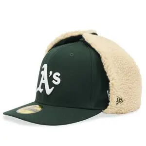 New Era Oakland Athletics World Series Dogear Cap - Dark Green