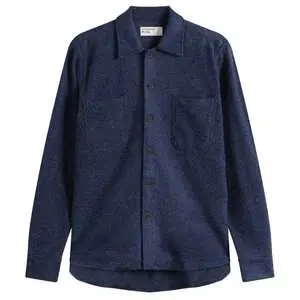 Universal Works Dam Marl Work Shirt - Navy