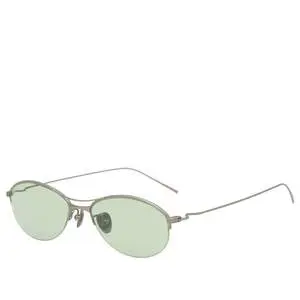 AKILA Helix Sunglasses - Brushed Gunmetal/green