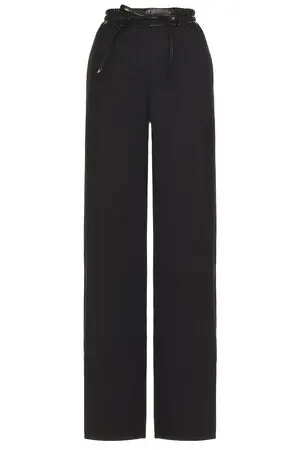 Alaïa Tailored Pant In Black - Noir