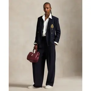 Ralph Lauren Double-breasted Crest Blazer