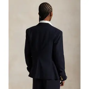 Ralph Lauren Double-breasted Crest Blazer