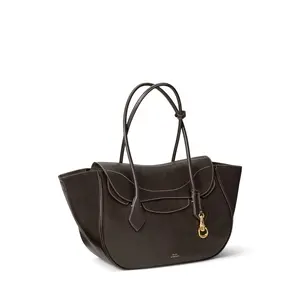 Ralph Lauren Polo Blaze Large Shoulder Bag - Ash
