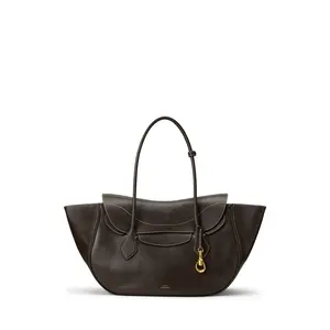 Ralph Lauren Polo Blaze Large Shoulder Bag - Ash