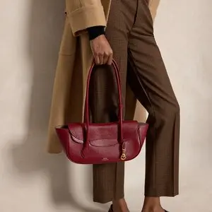 Ralph Lauren Polo Blaze Small Shoulder Bag - Currant