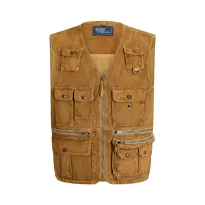 Ralph Lauren Suede Utility Vest