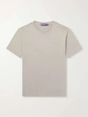 Ralph Lauren Purple Label Cotton-jersey T-shirt - Gray