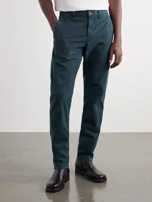 Rag & Bone Fit 3 Stretch-cotton Twill Trousers - Green