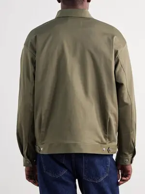Nn07 Organic Cotton Satin Zip-up Jacket