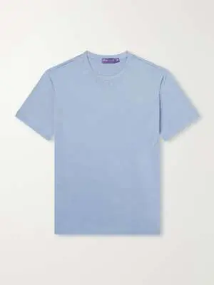 Ralph Lauren Purple Label Cotton-jersey T-shirt - Blue