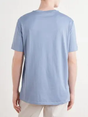 Ralph Lauren Purple Label Cotton-jersey T-shirt - Blue