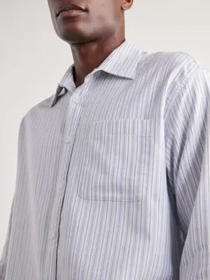 Nn07 Deon Herringbone Organic Cotton Shirt