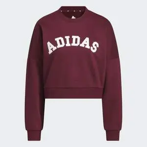 Adidas Chenille Logo Graphic Sweatshirt