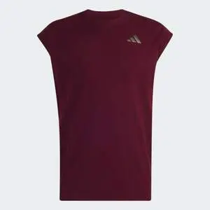 Adidas Climacool+ Oversized Sleeveless T-shirt - Maroon