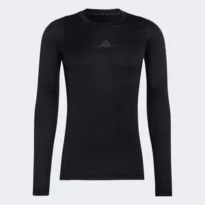 Adidas Techfit Climawarm Long Sleeve Performance T-shirt