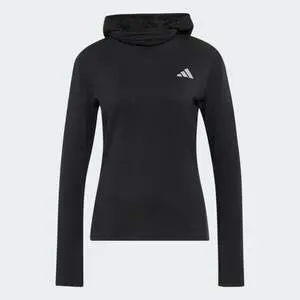 Adidas Adi365 Running Essentials Winterised Hooded Long Sleeve Track Top