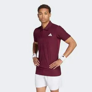 Adidas Tennis Climacool+ Airchill Freelift Polo Shirt - Maroon