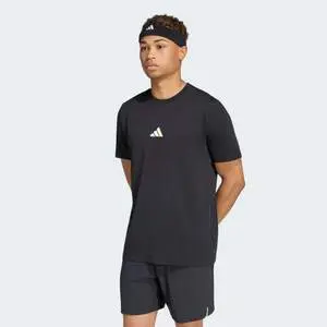 Adidas Tennis Us Graphic T-shirt - Black