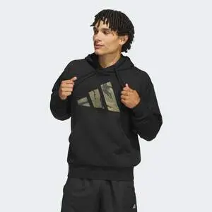 Adidas Camo Big Logo Graphic Hoodie