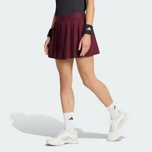 Adidas Club Pleated Skirt - Maroon