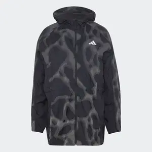 Adidas Adi365 Hi Vis All Over Print Jacket - Black