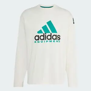 Adidas Equipment Essentials Long Sleeve Tee - Cloud White