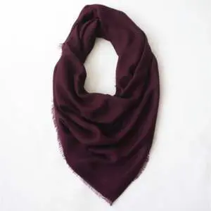 REIN BERLIN Luderon Summer Cashmere Scarf - Purple