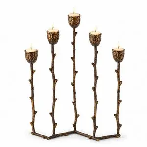MARLETH Branch Candelabra Five Arm - Brown