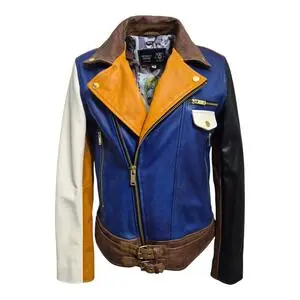ZASTASTUDIO Artifact Theory Biker Leather Jacket
