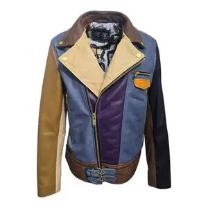 ZASTASTUDIO Artifact Theory Biker Leather Jacket - Black