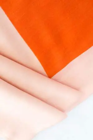 REIN BERLIN Le Saint-louis Cashmere And Silk Scarf - Red
