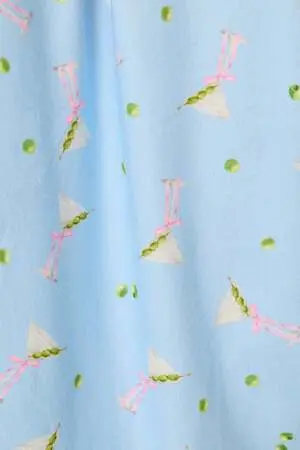 PJ Salvage Olive You Martini Print Long Sleeve Pajama Set