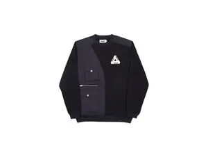 PALACE Patchwork Crew - Black