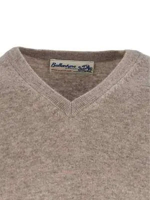 BALLANTYNE V-neck Knitted Jumper
