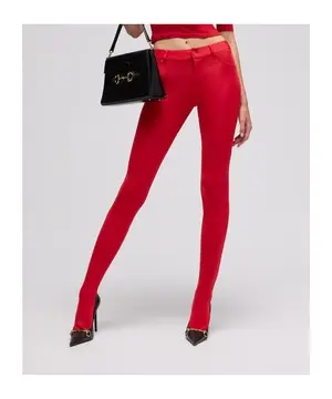 Gucci Stretch Jersey Leggings - Red